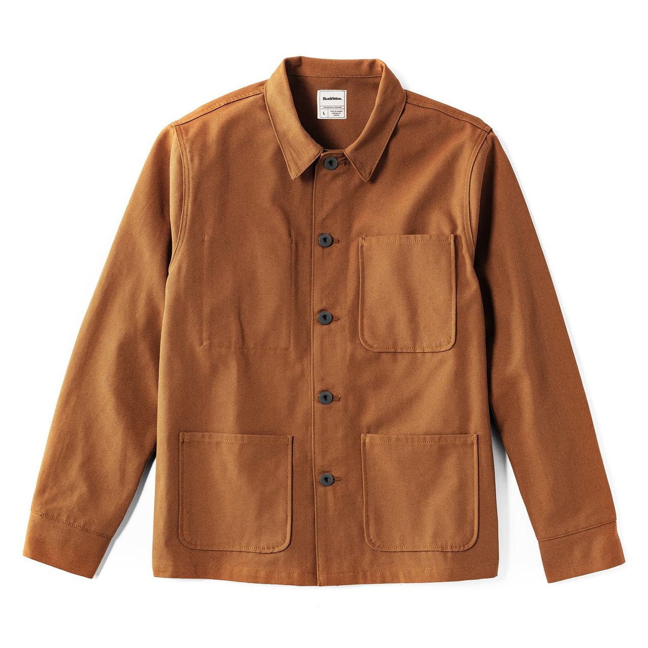 Men's Tomales Canvas Chore Coat – Blue and Yellow Project Men's Tomales Canvas Chore Coat – Blue and Yellow Project